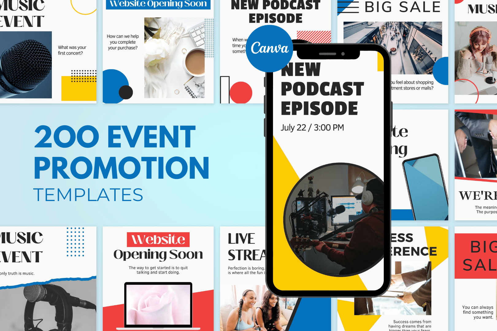 200 Event Promotie Templates – Shine Online